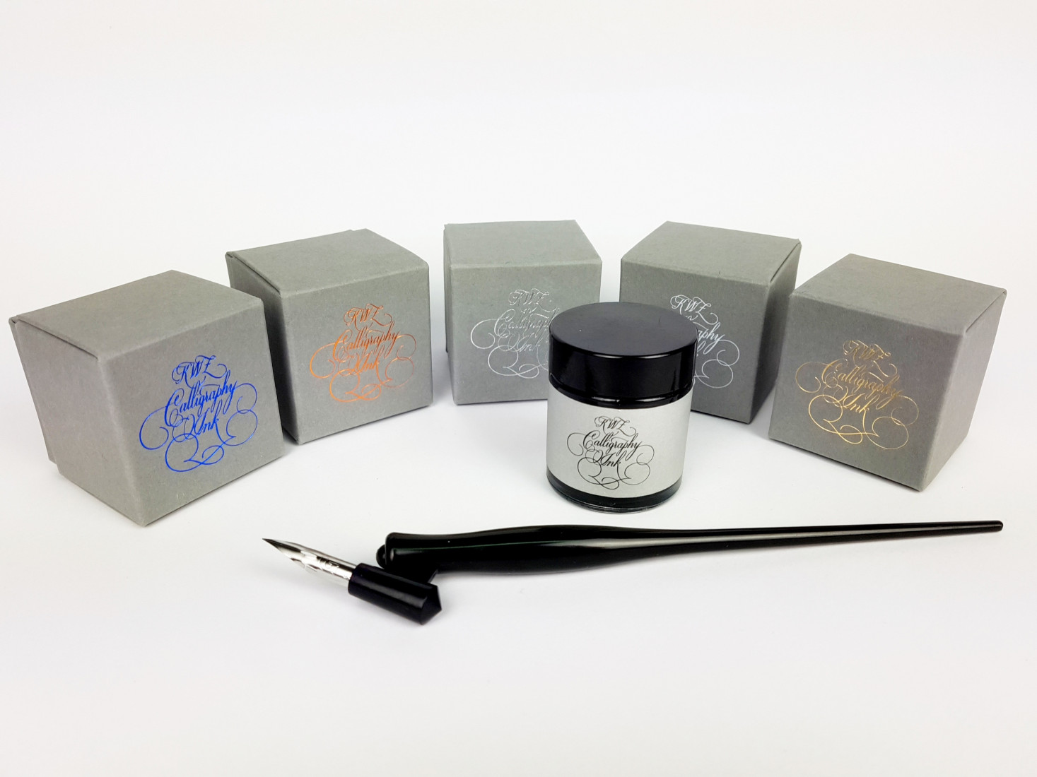 KWZ Calligraphy ink 5401 25g Copper Red for dip pens