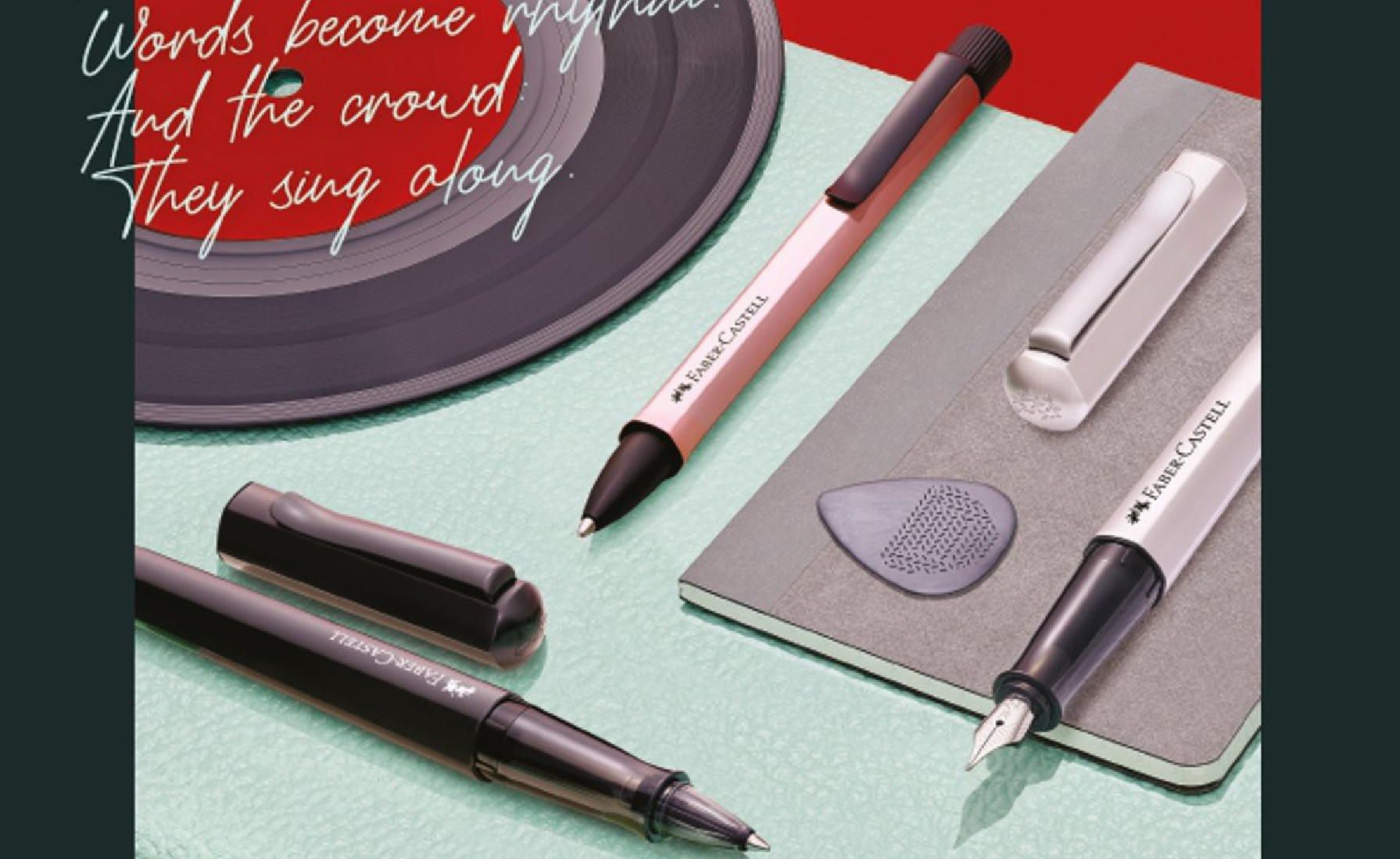 Faber Castell Hexo Rose Rollerball