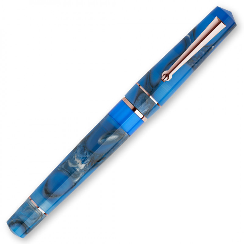 Delta Dune Oasis Rose-Gold Fountain Pen