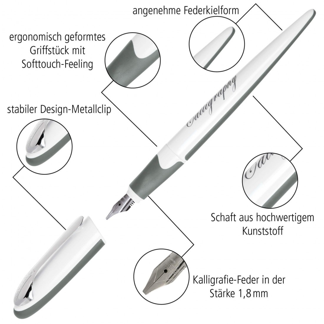 Calligraphy pen 1,4mm, Best Writer Air 10049 pink Online