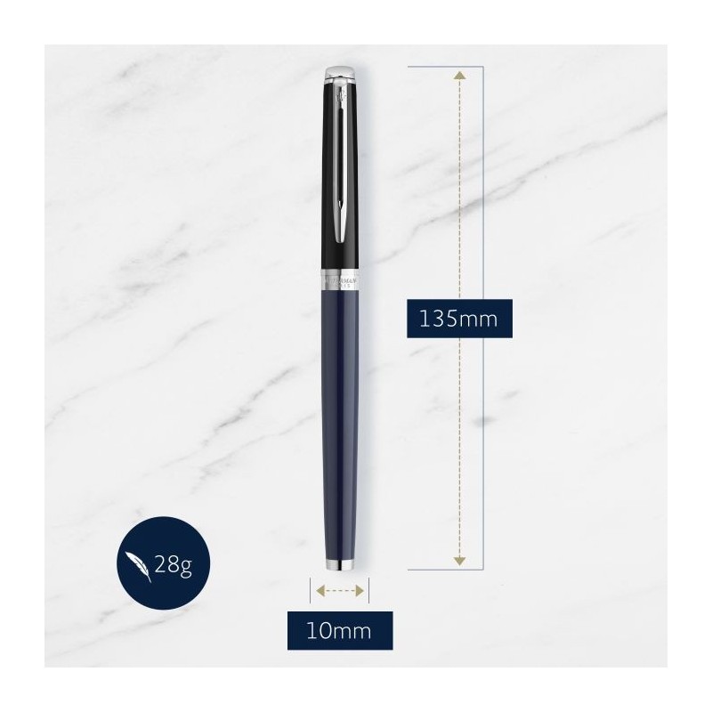 Waterman Hemisphere Colour Block Black-Blue Fountain Pen