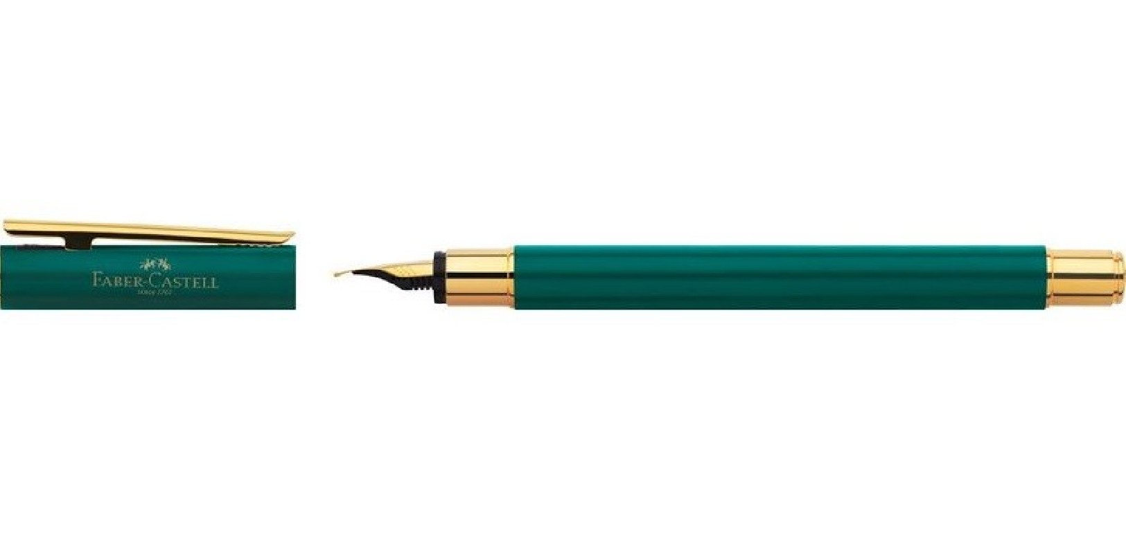 Faber Castell Fountain Pen NEO Slim Gold Rainforest 141430
