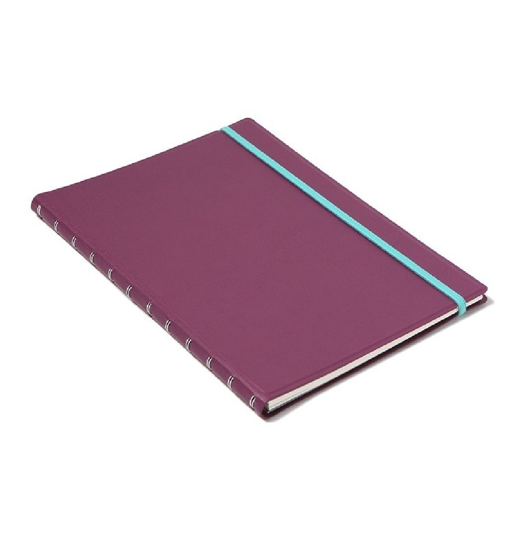 Notebook Refillable Ruled A4 Neutrals Plum 179525 Filofax