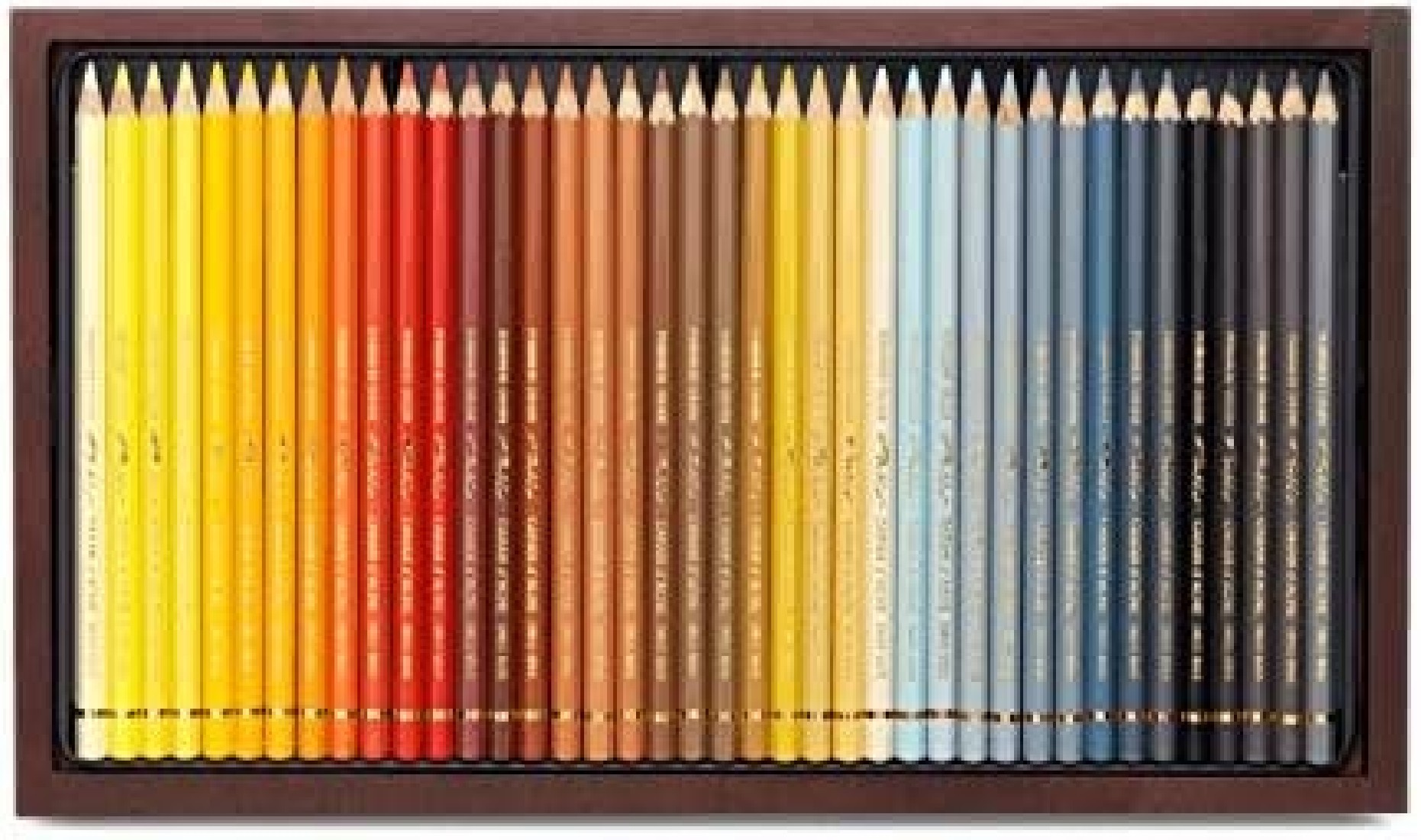 Caran dache Wooden Box of 120 Colours Pablo 666.920
