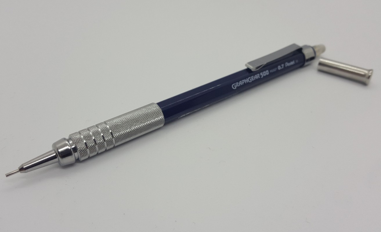 MECHANICAL PENCIL GRAPHGEAR 500 0,7mm PG527-C PENTEL