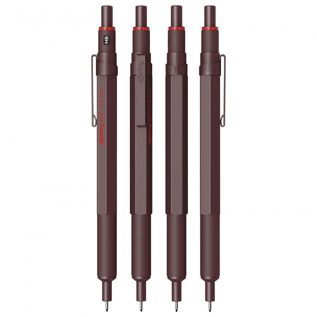Rotring 600 Chocolate Truffle Mechanical Pencil 0.5mm