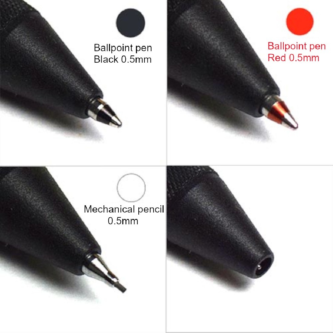 Rotring 600 Multipen 3 in 1 black