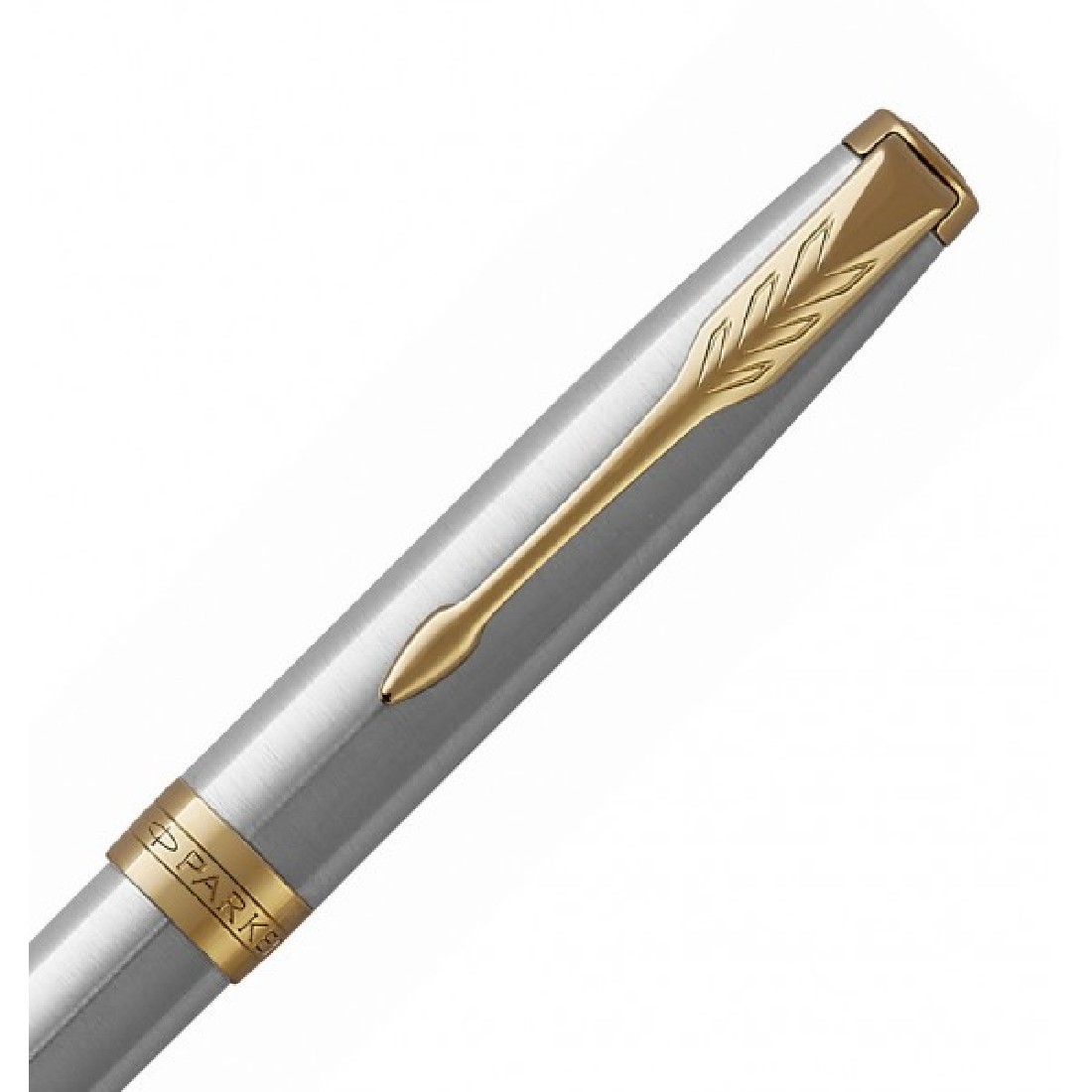 PARKER NEW SONNET STAINLESS STEEL GT BALLPOINT PEN 1931507