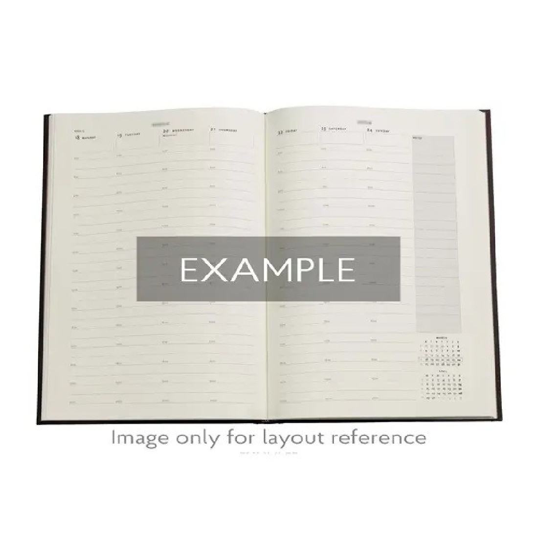 2026 12 Month Weekly Diary, Vertical, Natsu, Ultra 18x23 Soft Cover ...