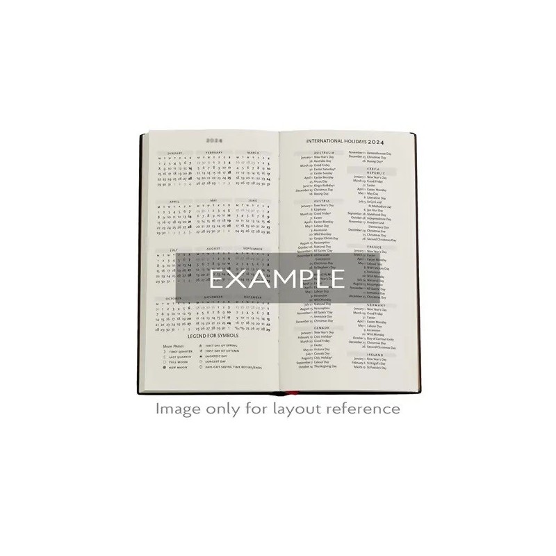 2026 Weekly Horizontal Diary, Porto, Portuguese Tiles, Slim 9x18 Hard ...