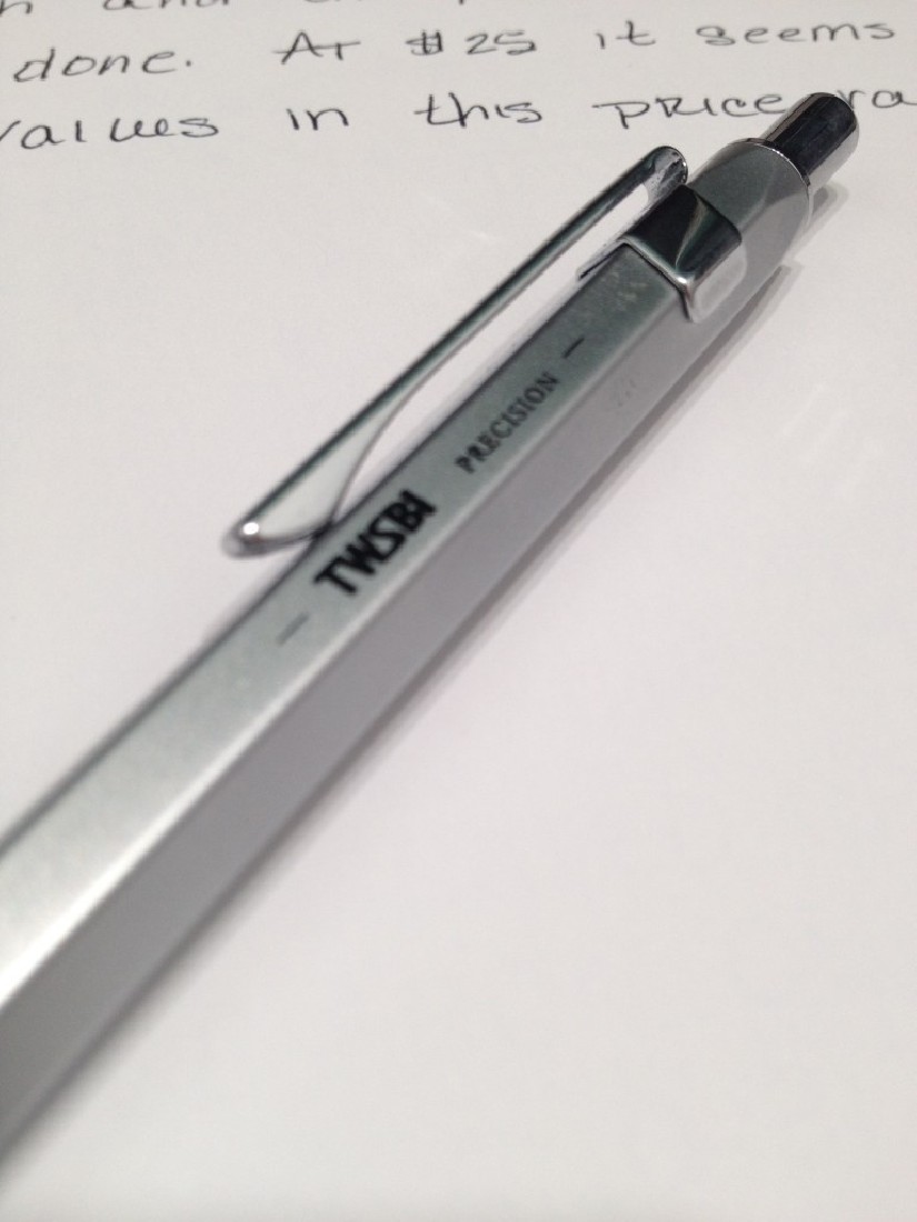 TWSBI Precision ball point pen 1.0mm, Matt Silver