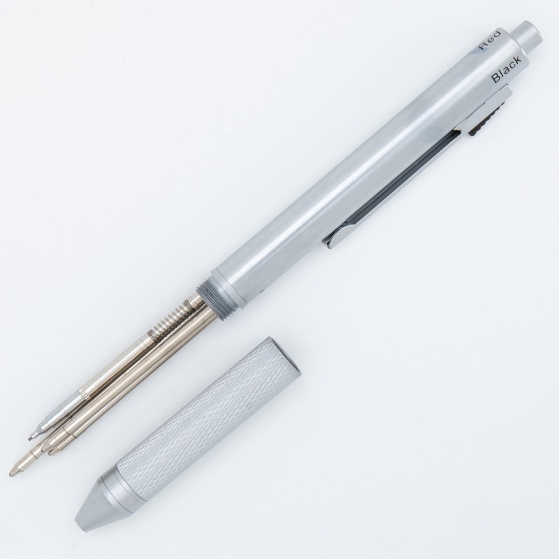 Monteverde USA Quadro 4 in 1 Multifunction Pen Silver MV35511