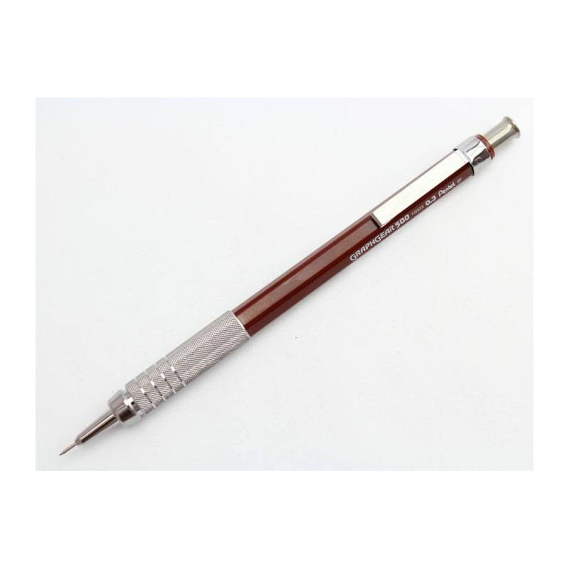 MECHANICAL PENCIL BROWN 0,3 ΜΜ GRAPH 500 PG523 PENTEL