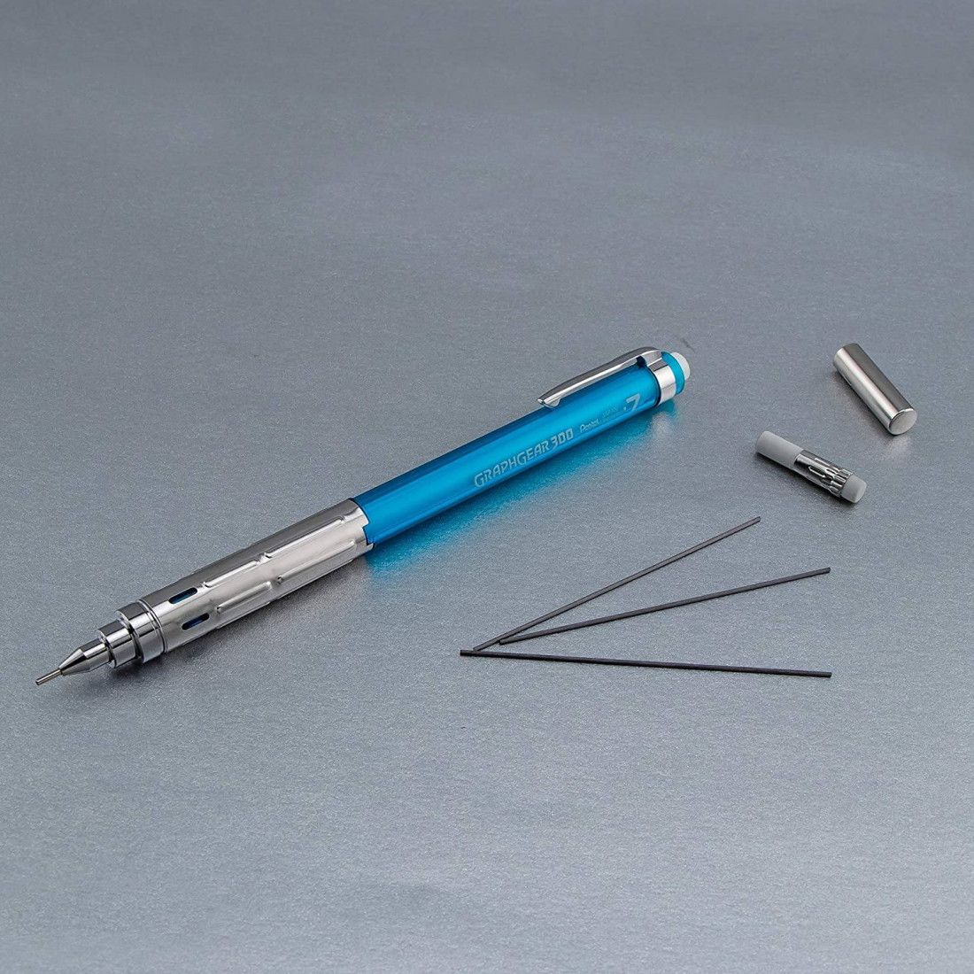 Pentel Graphgear 300 sky blue 0,7mm mechanical pencilPG317-TSX